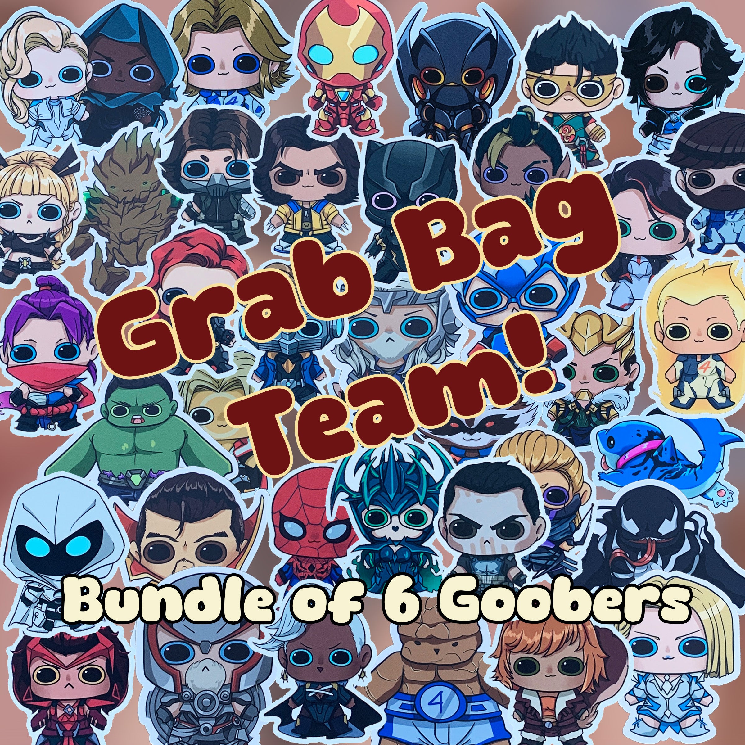 Rivals Goober Stickers - Team Grab Bag – CryoMerch
