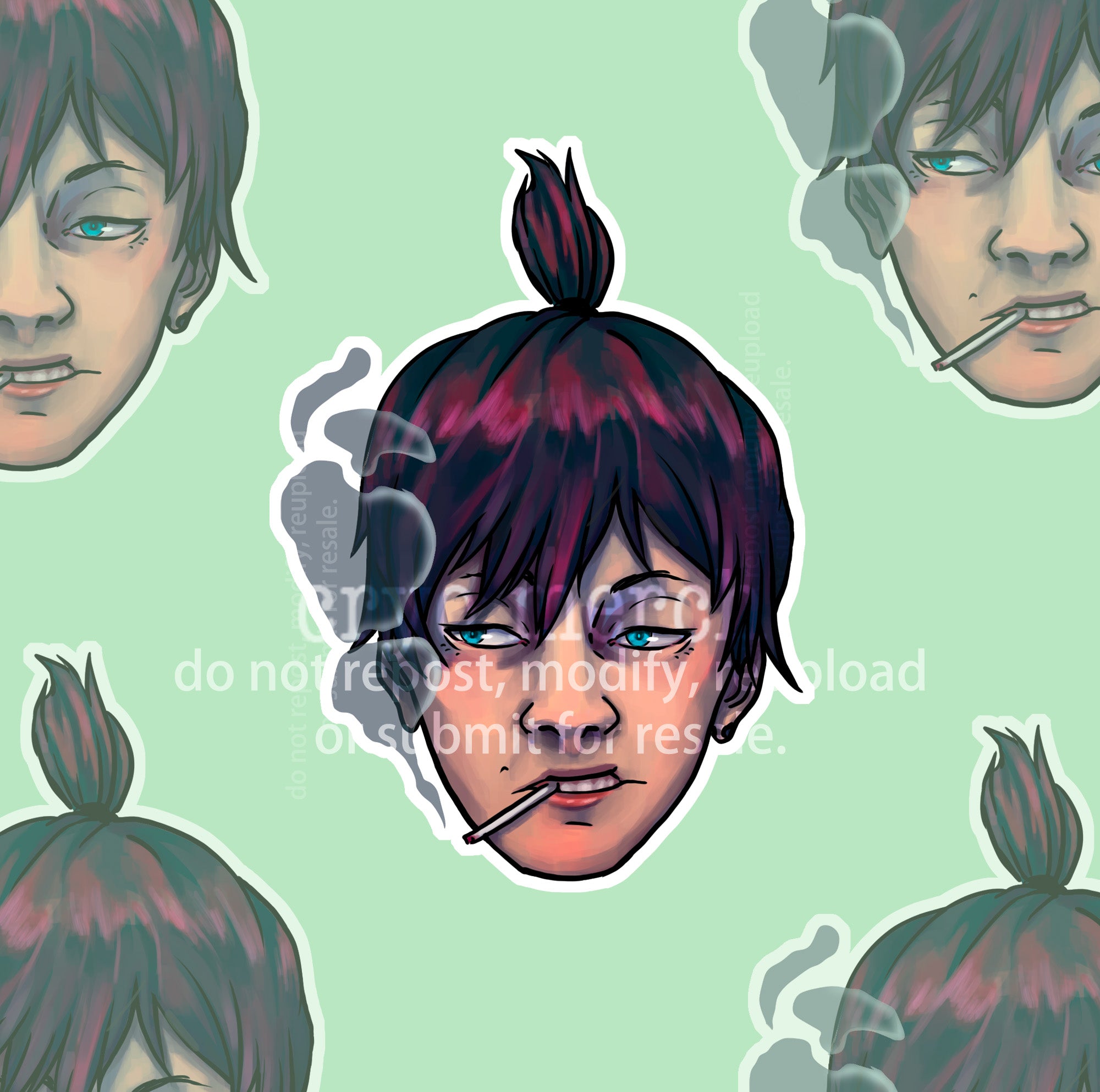 Aki Sticker – CryoMerch