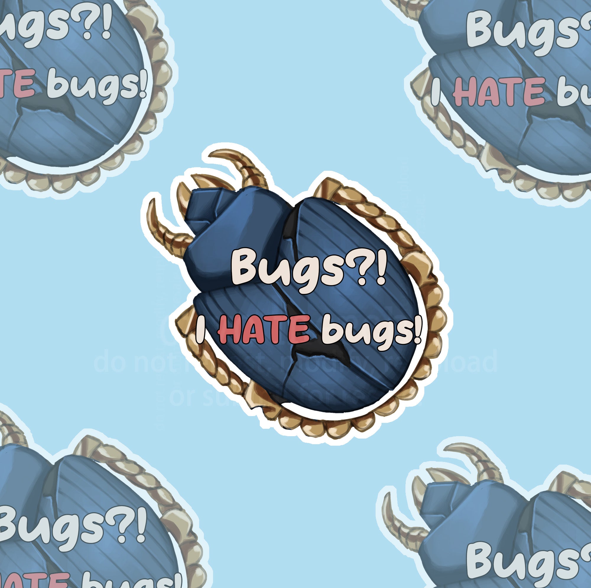 Bugs Sticker – CryoMerch