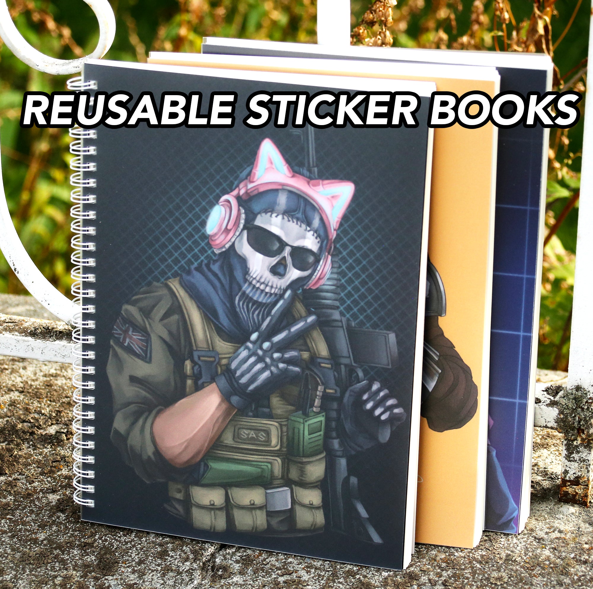 Reusable Sticker Books – CryoMerch
