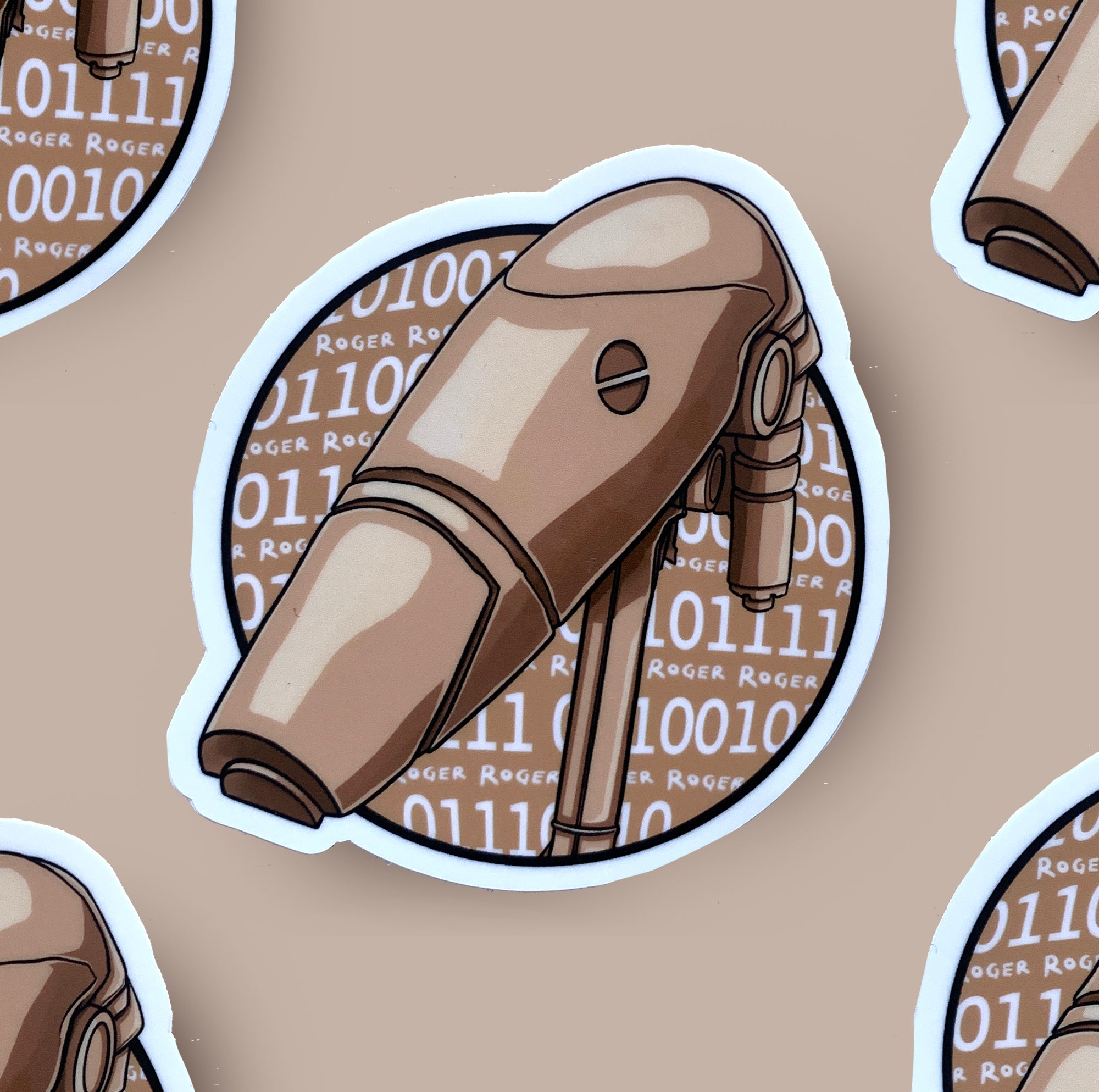 Roger Roger Sticker – CryoMerch